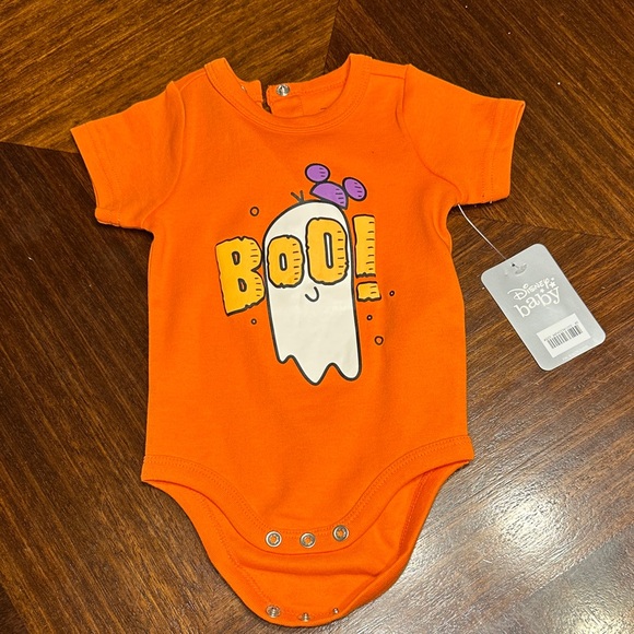 Disney | One Pieces | Disney Orange Baby Onesie | Poshmark